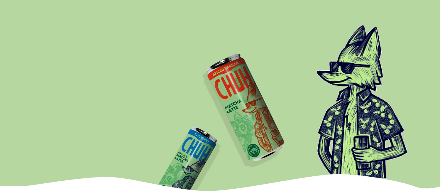About CHUH Matcha Organic Canned Matcha Latte from Georgetown, ME